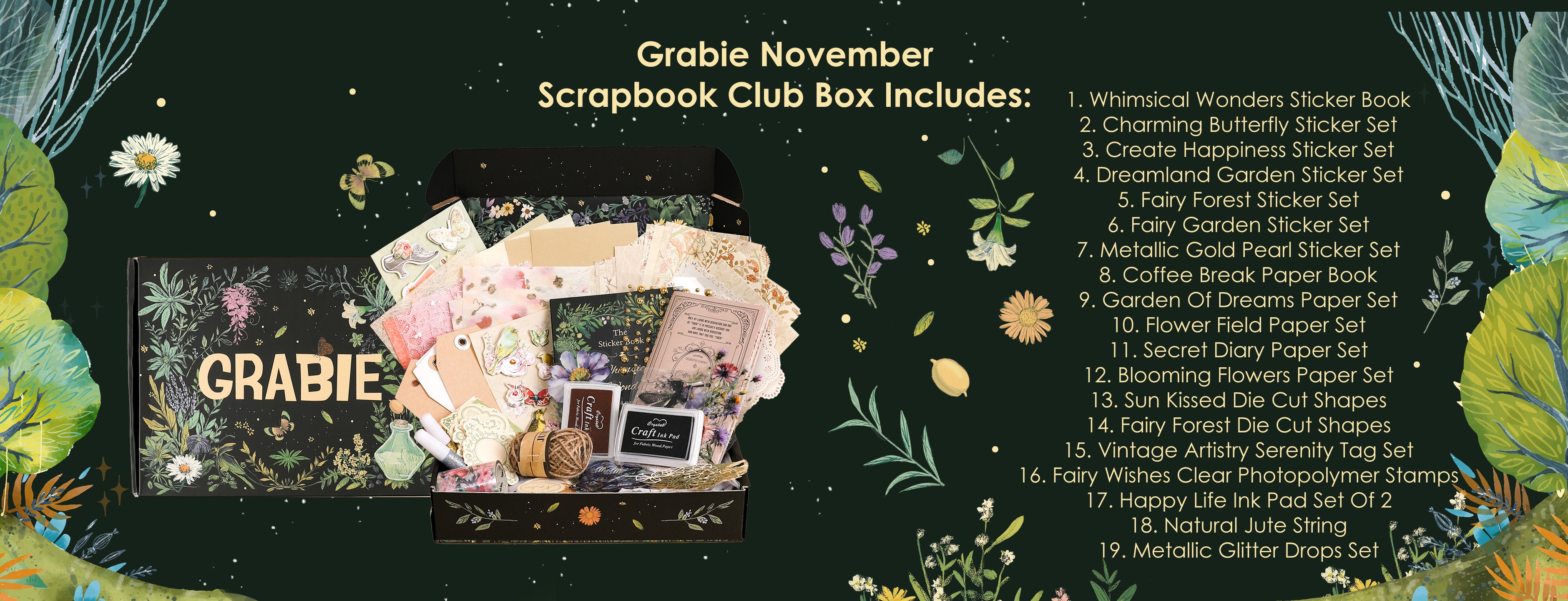 Grabie Scrapbooking Club Box | Best scrapbooking subscription box 2023 ...