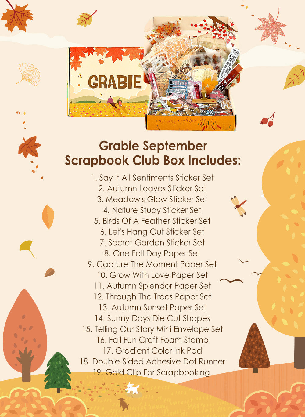 Grabie Scrapbooking Club Box | Best scrapbooking subscription box 2023 ...