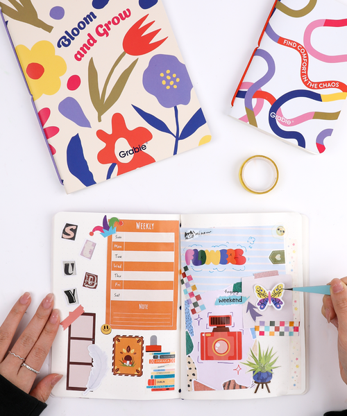 Find Comfort In The Chaos Notebook Set Of 3 - Grabie®