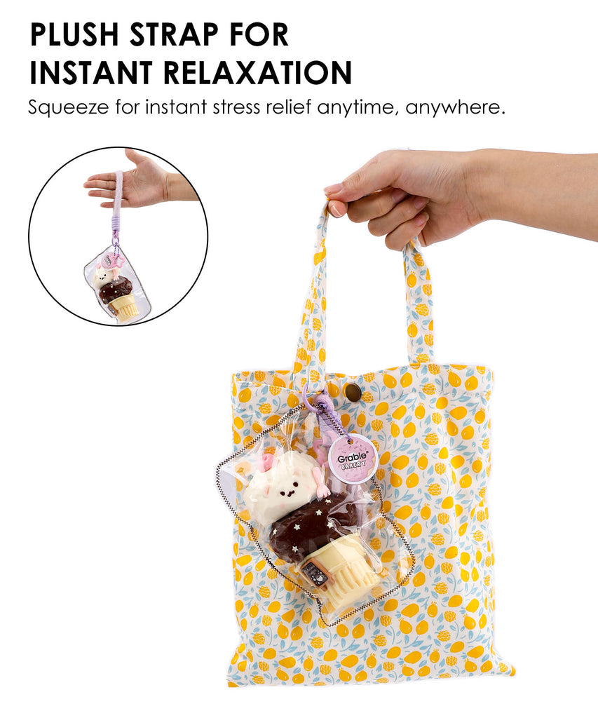 Feel-Good Stress Relief Silicone Squishy - Chocolate Ice Cream - Grabie®