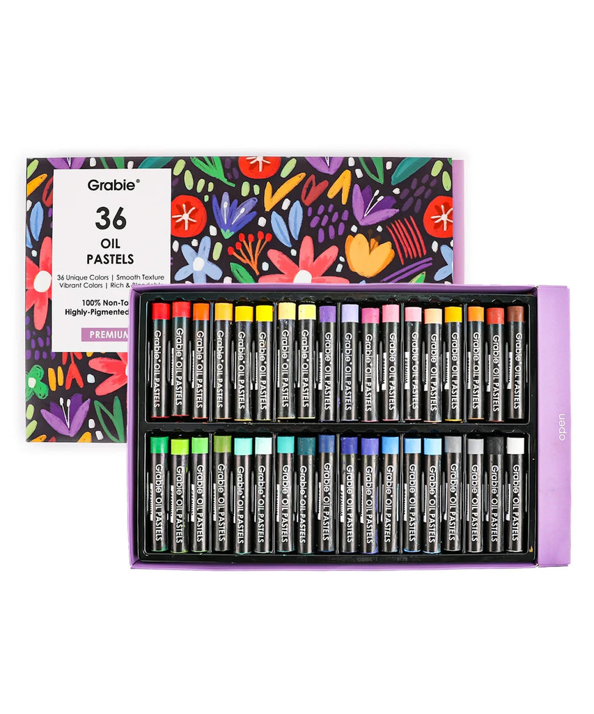18/36 Colors Premium Oil Pastel Set - Grabie®