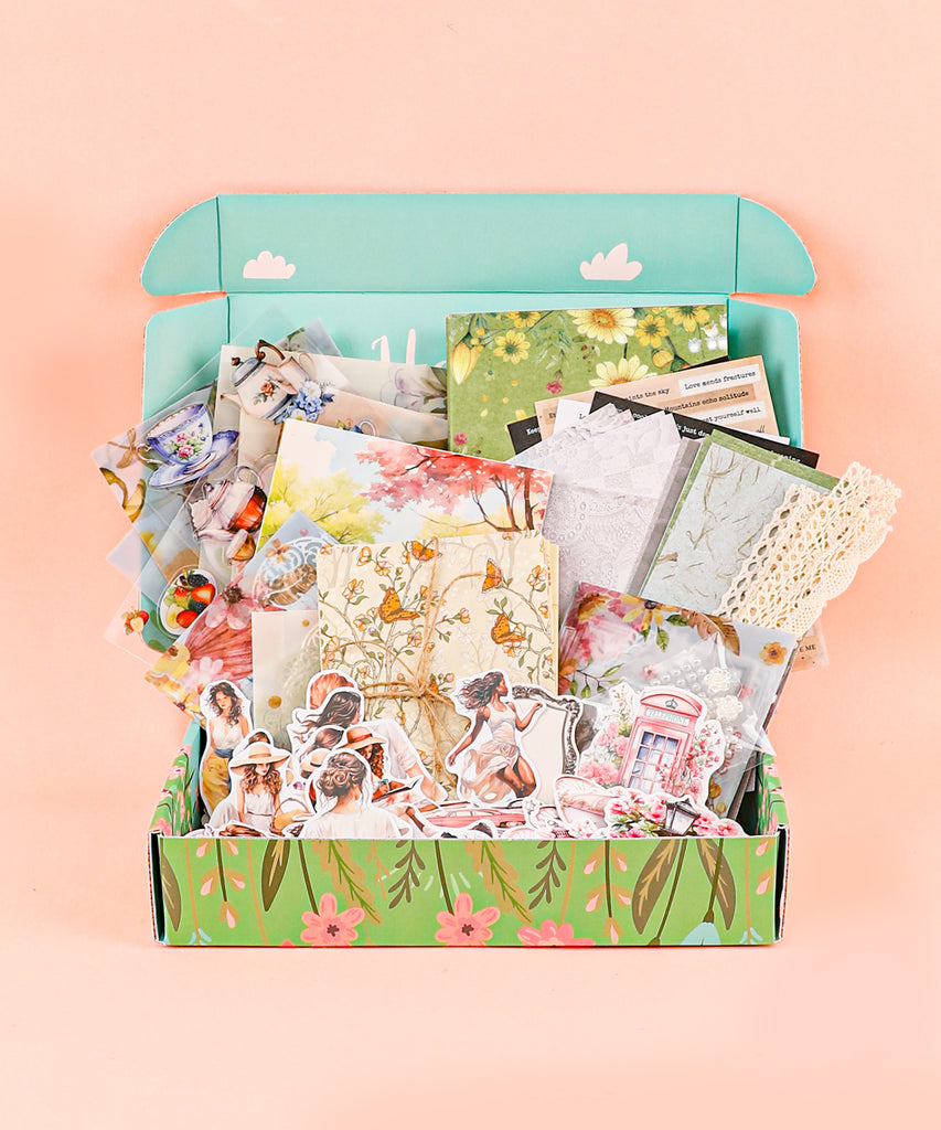 Spring-Themed Grabie Scrapbook Club Box - Grabie®