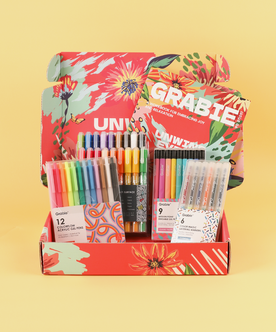 Grabie Dual-Tip Acrylic Marker Bundle - Grabie®
