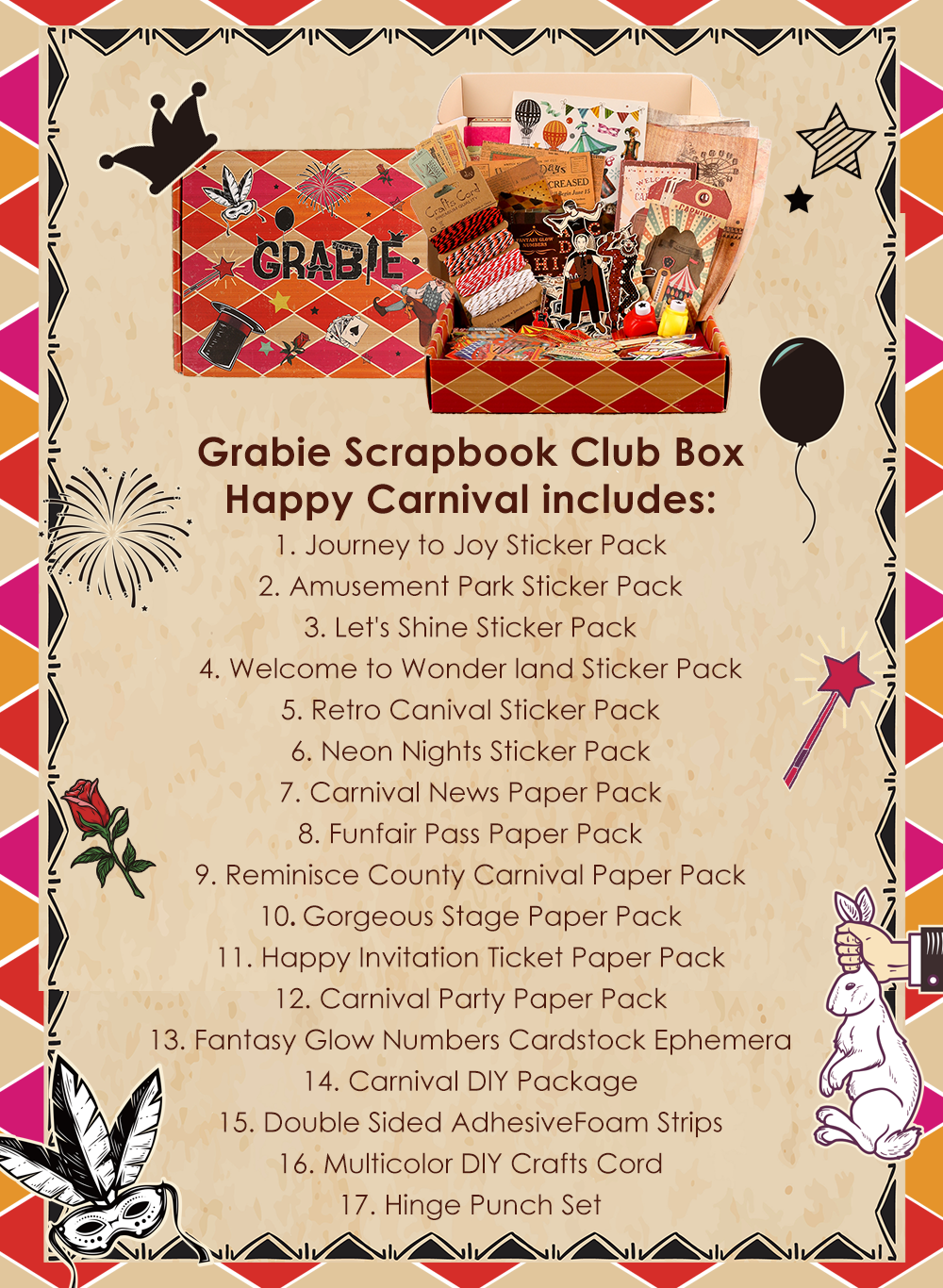 Grabie Grabie Scrapbook Club Box - Grabie®