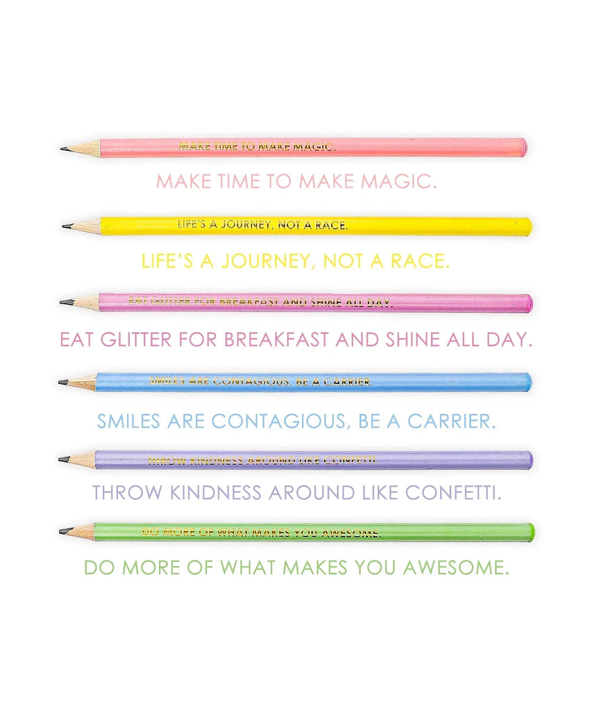 Colorful Inspirational Sketch Pencil Set - Grabie®
