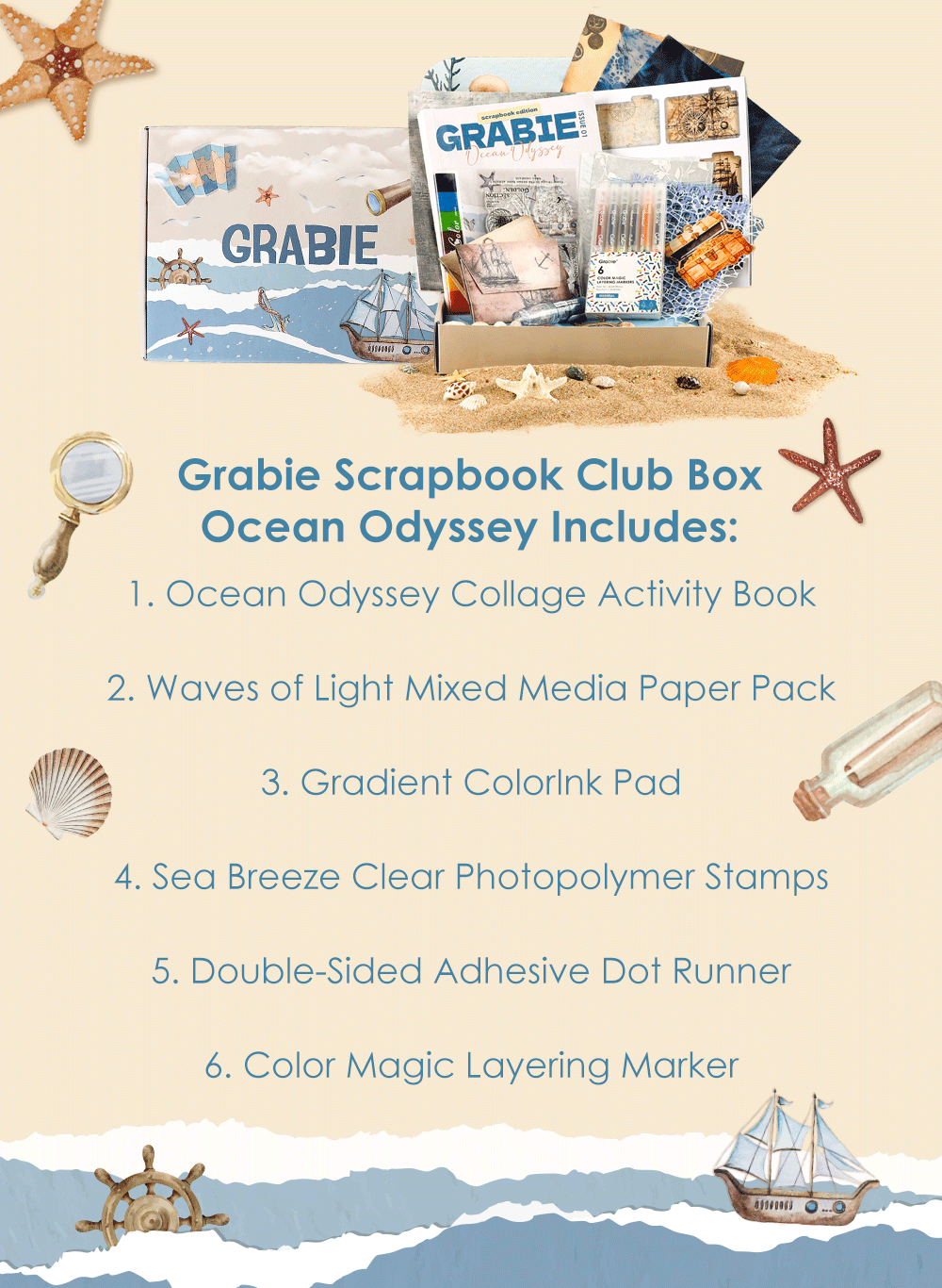 Grabie Grabie Scrapbook Club Box - Grabie®
