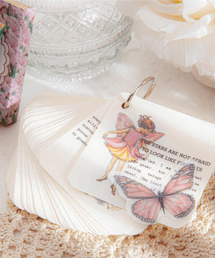 270 Pcs Flower Fairy Diary Sticker Set - Grabie®